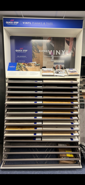 Quick Step LVT Stand - Phoenix Flooring Ltd Bristol
