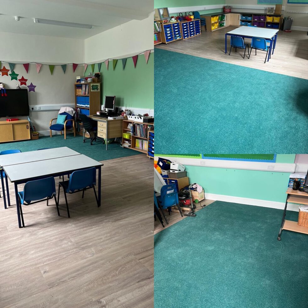 TOCKINGTON MANOR CLASSROOM FLOORING - Phoenix Flooring Ltd Bristol